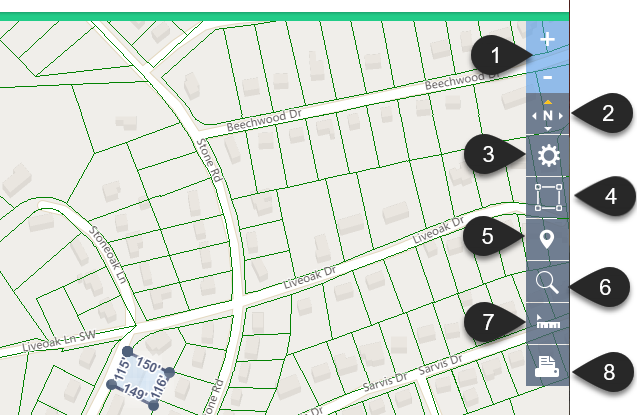 Large Map View – LocalLook Help Center