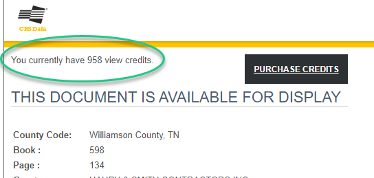 How do I purchase credits to view deeds? – LocalLook Help Center