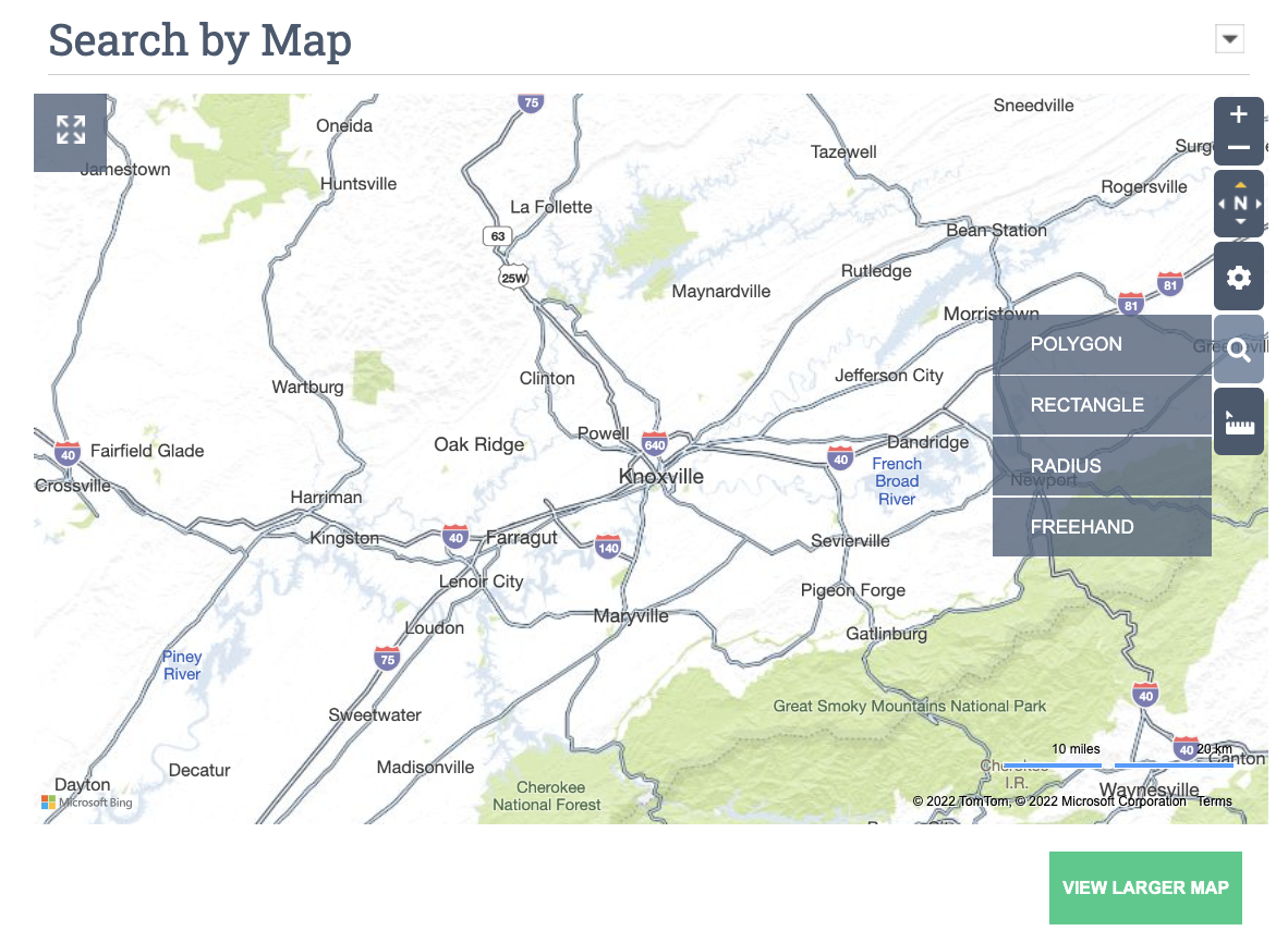 Map Search – LocalLook Help Center